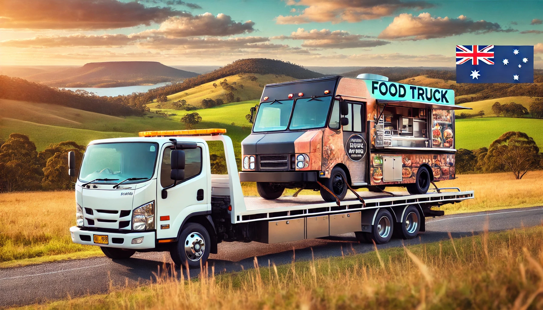 Food Truck Towing & Transport Light Or Heavy Any Size Trucks
